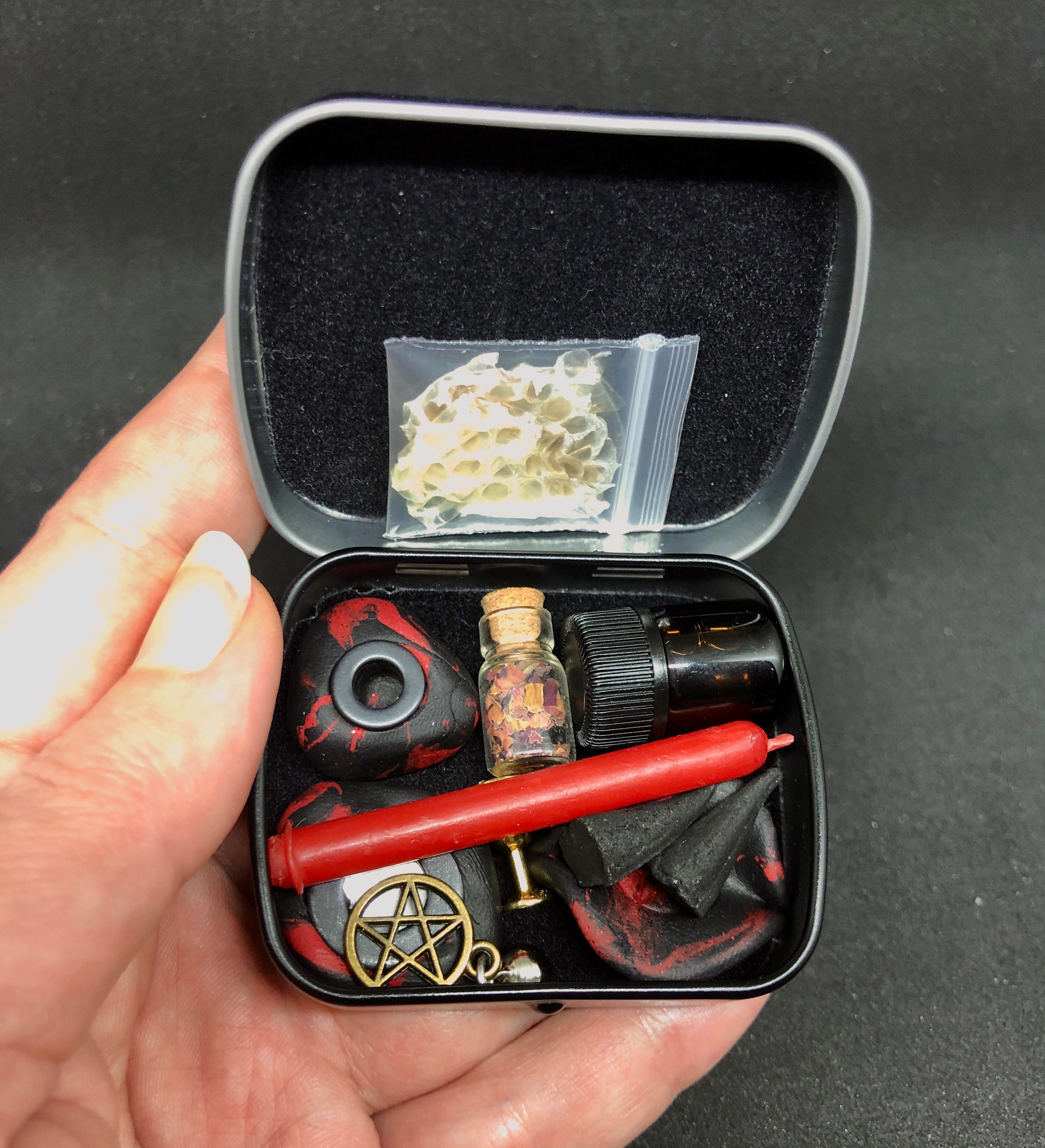 Lilith Mini Pocket Travel Witch Altar Travel Altar for Witches Little ...