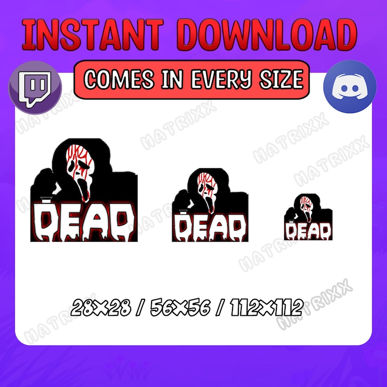 Scream Emote | Ghostface Dead by Daylight Emote | Horror Emote - Etsy