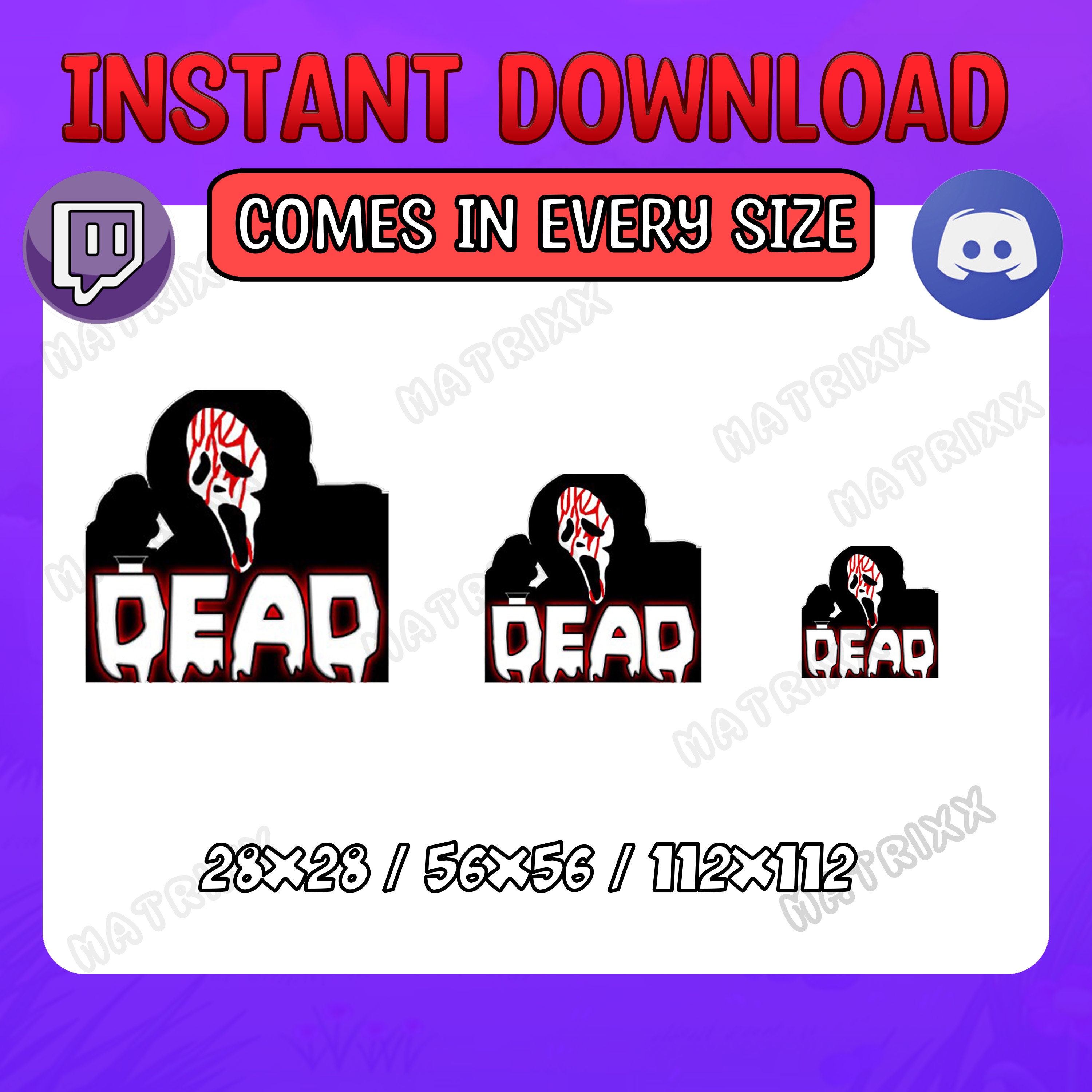 Scream Emote | Ghostface Dead by Daylight Emote | Horror Emote - Etsy