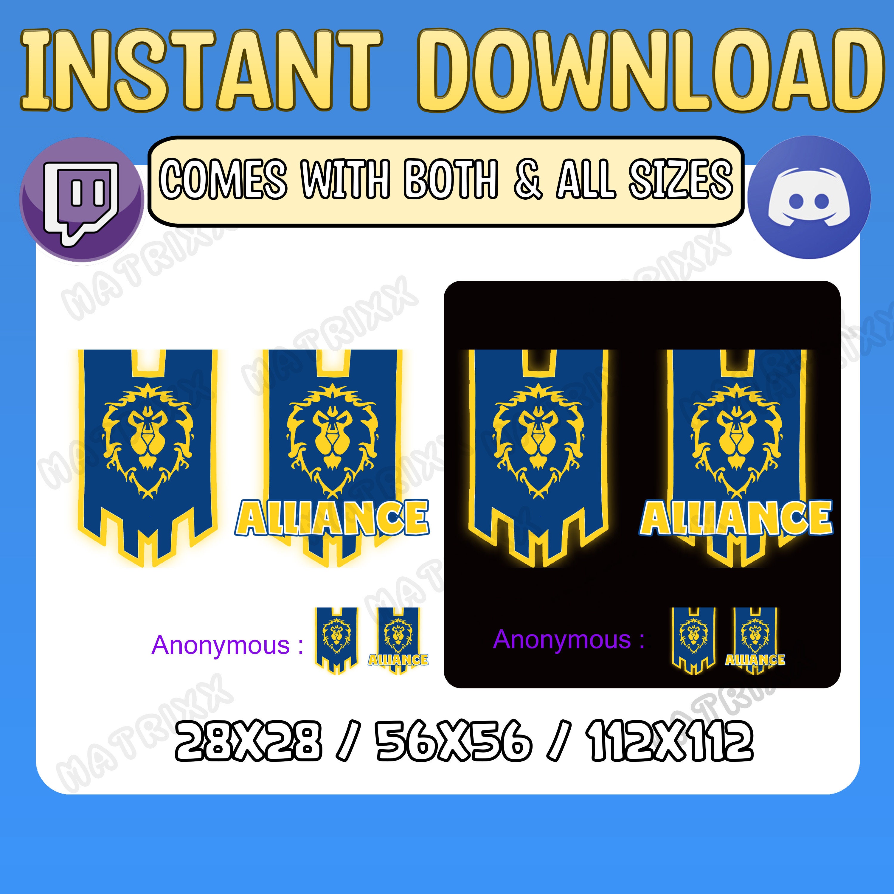 Alliance Flag Emotes | World of Warcraft Emotes | Alliance Wow Emotes ...