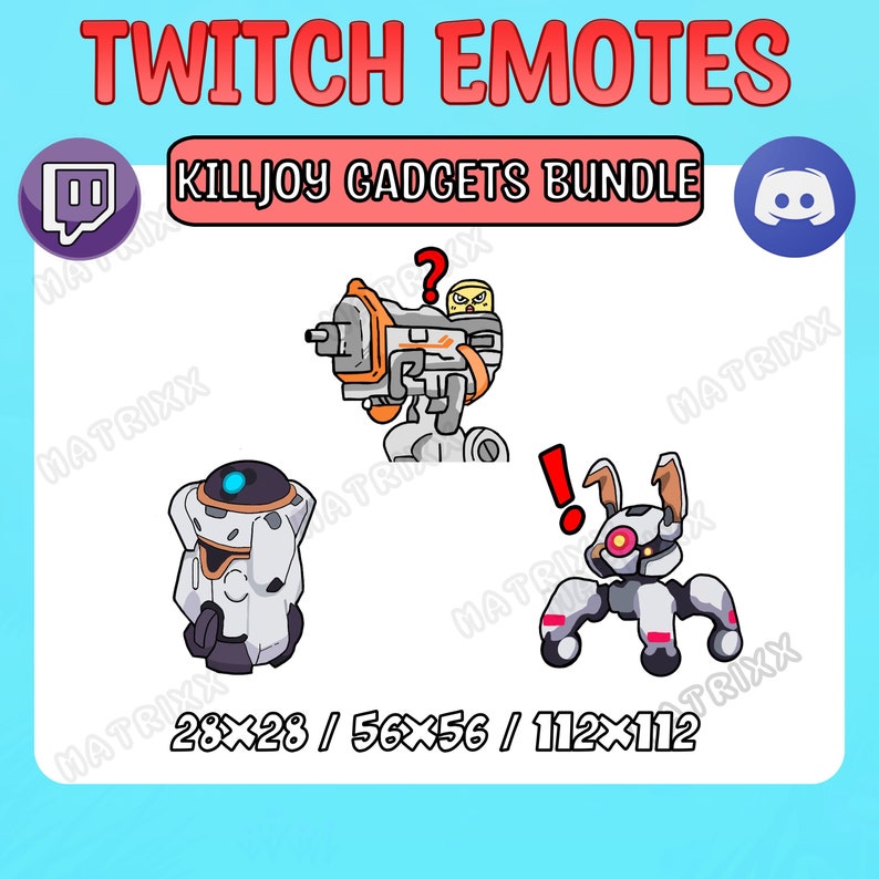 Valorant Killjoy Emote Bundle | Killjoy Ability Bundle - Etsy