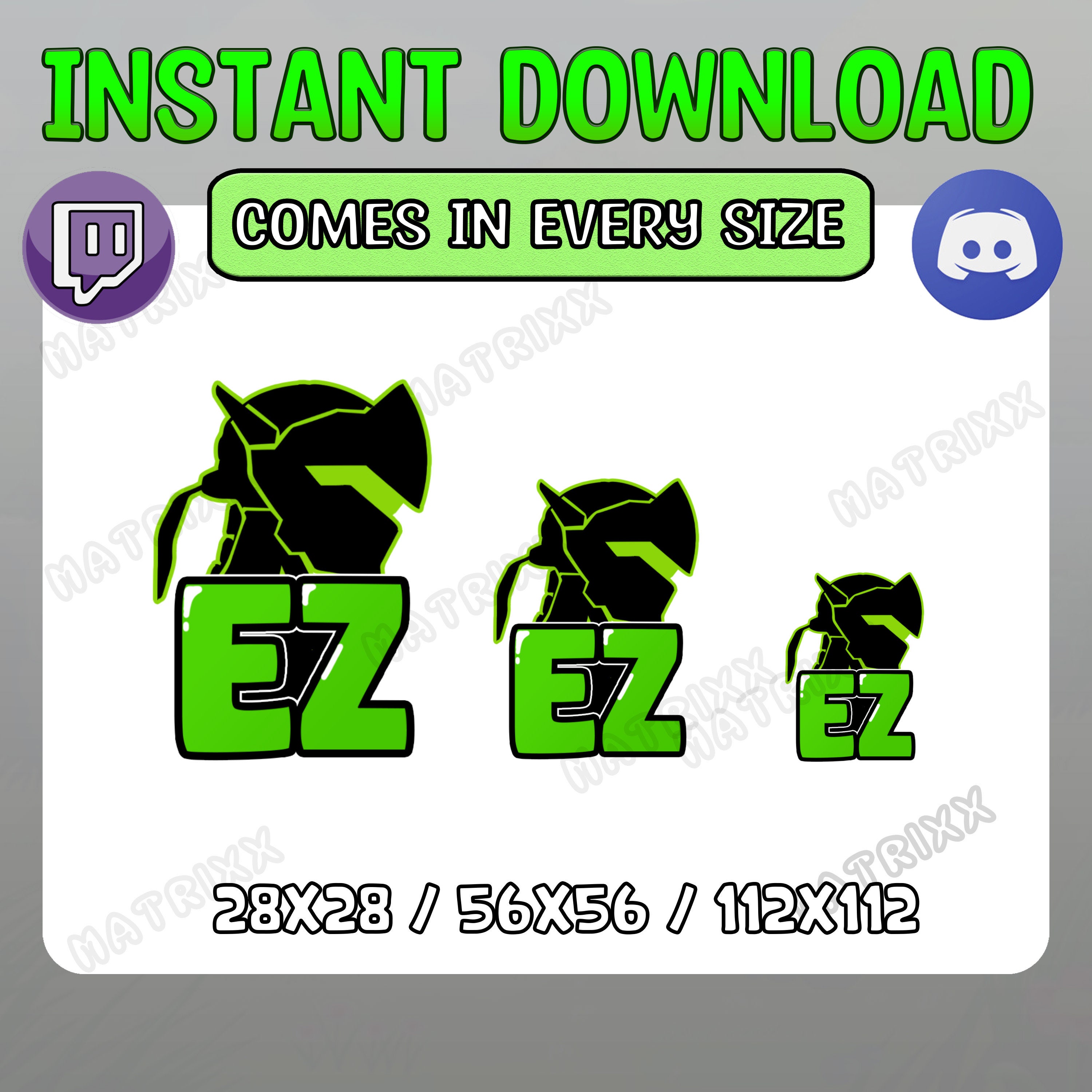 Overwatch Genji "ez" Emote | Genji Emote | Overwatch Emote - Etsy