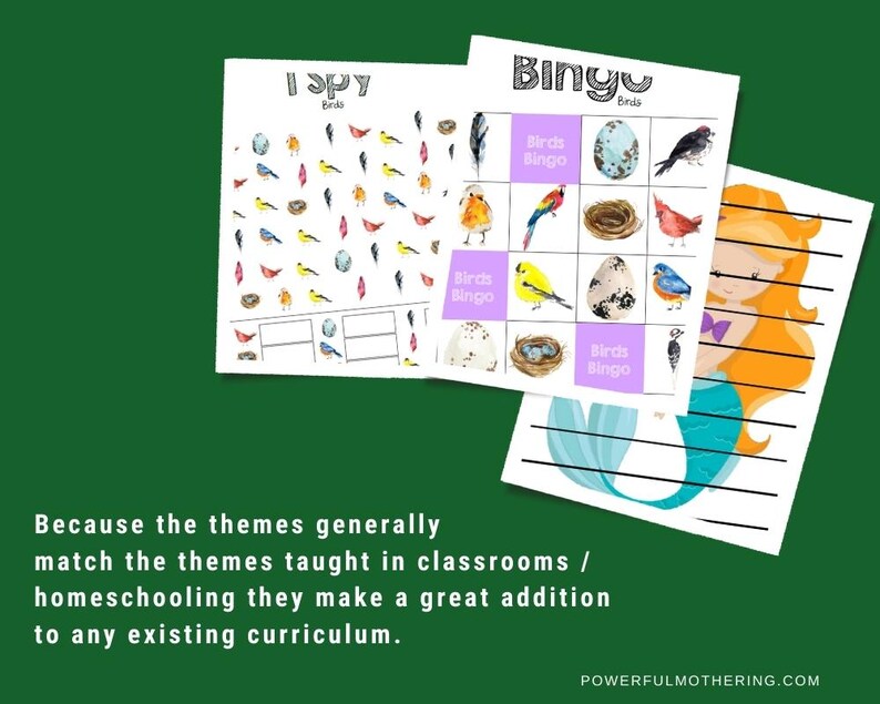 Preschool Printable Busy Book Game Activity Bundle, Bingo, Memory Match ...