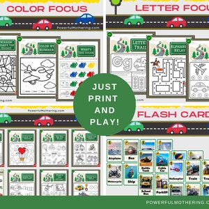 Preschool Curriculum Lesson Plan Transportation Theme Teacher Resources ...