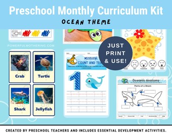 Preschool Monthly Curriculum FOOD Theme | Preschool Printable ...
