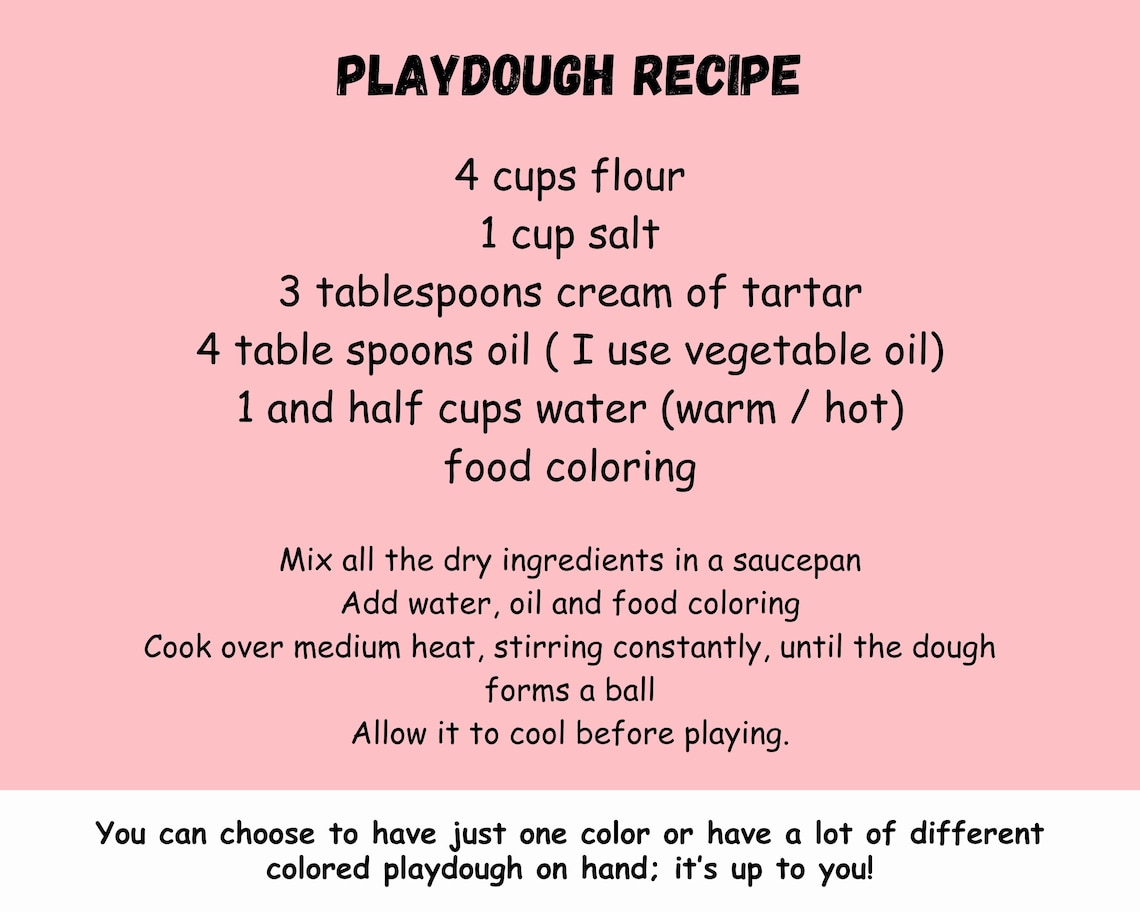 Valentine's Day Playdough Mats – 10 Pages - Preschool Learning Activity ...