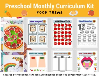 Preschool Food Theme - Etsy