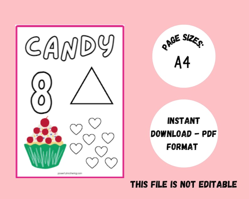Valentine's Day Playdough Mats – 10 Pages - Preschool Learning Activity ...