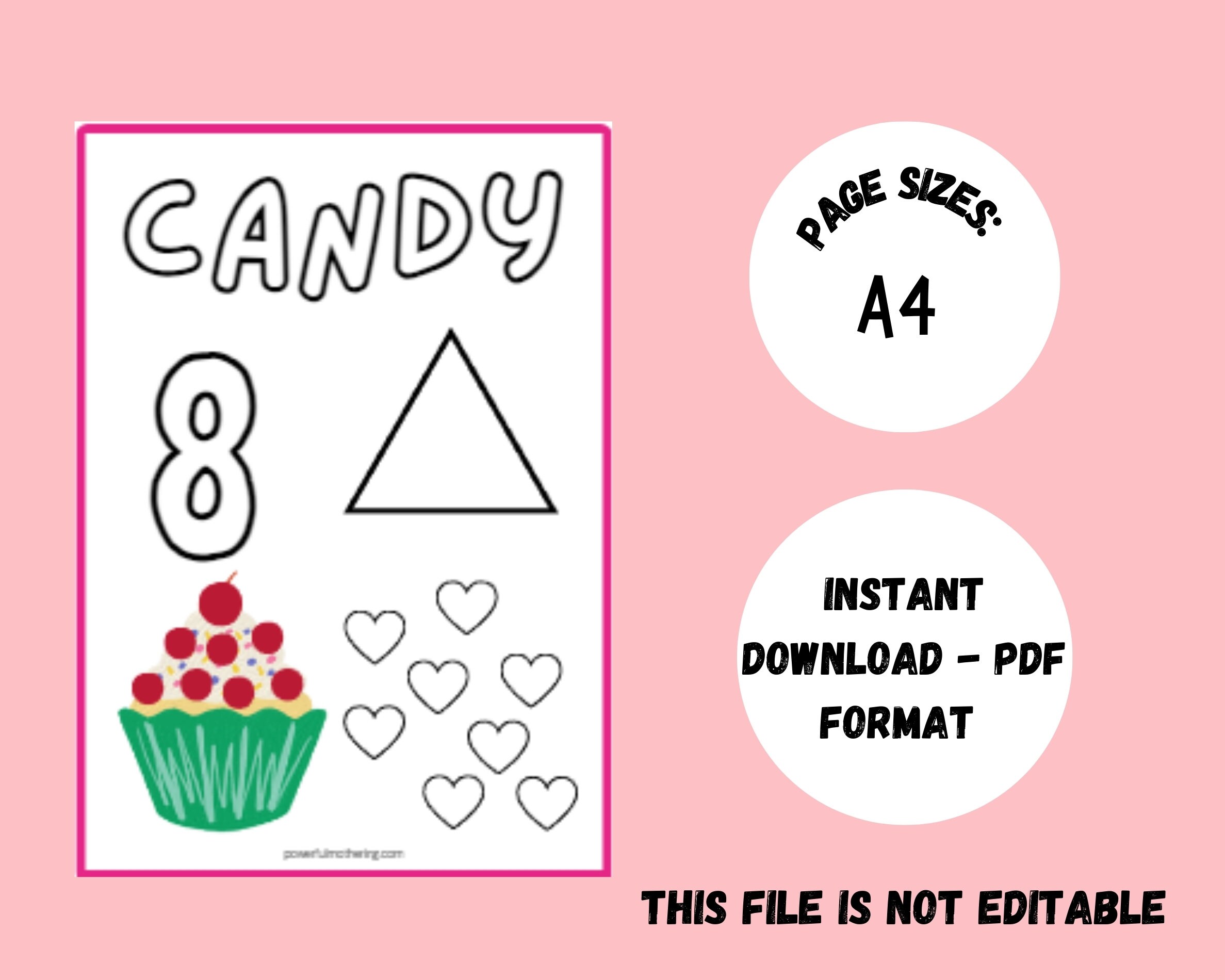 Valentine's Day Playdough Mats – 10 Pages - Preschool Learning Activity ...