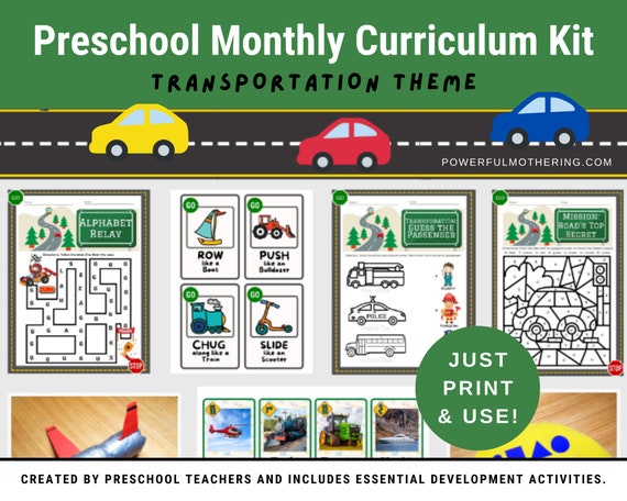 Preschool Monthly Curriculum