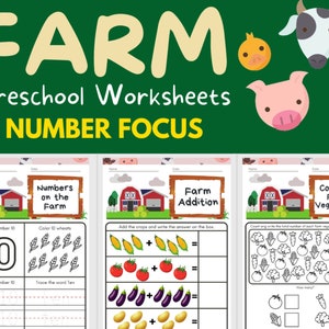 Preschool Worksheets Curriculum Bundle Lesson Plans for Homeschooling ...