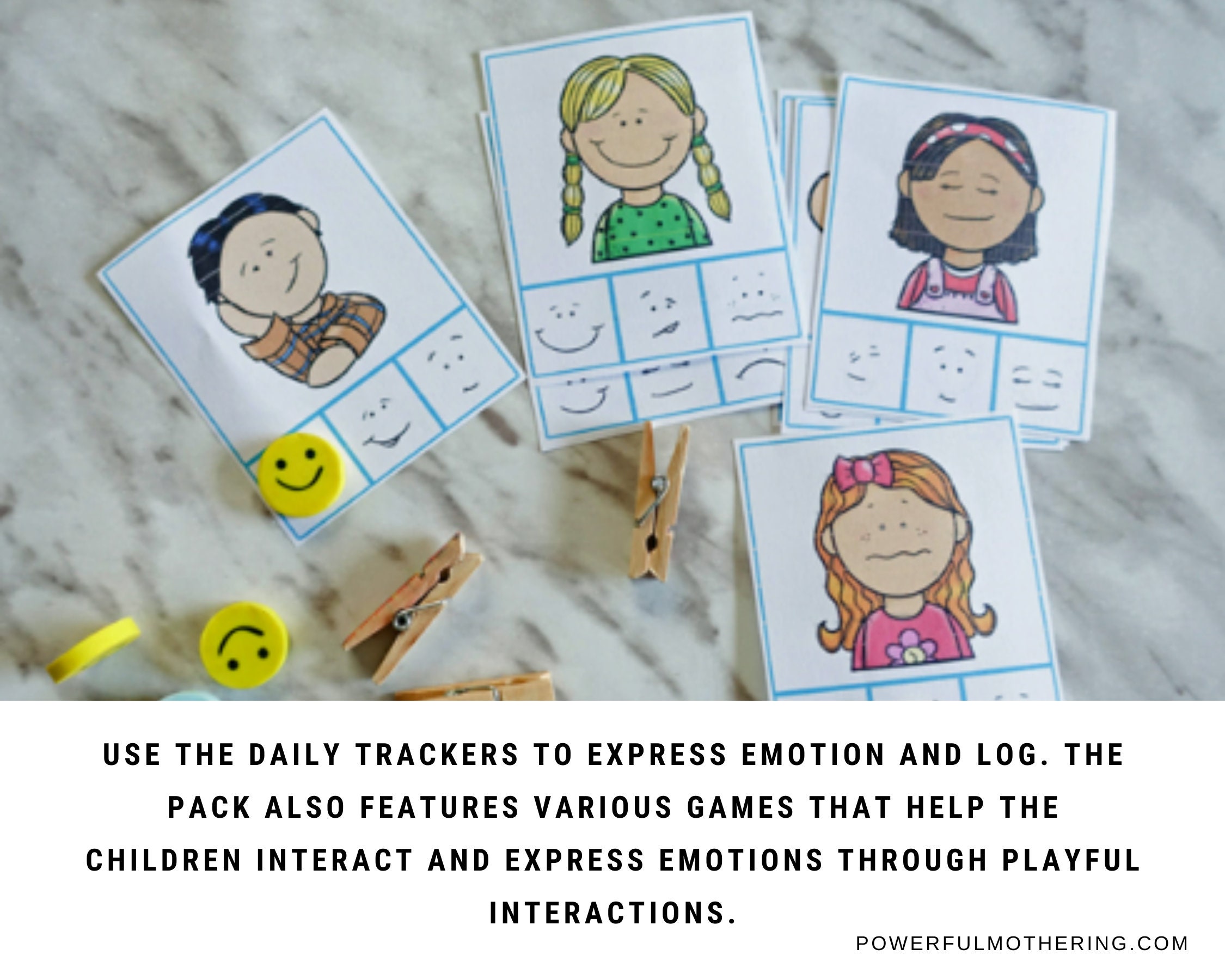 Emotions Daily Trackers & Games Printable Pack | Emotions ...