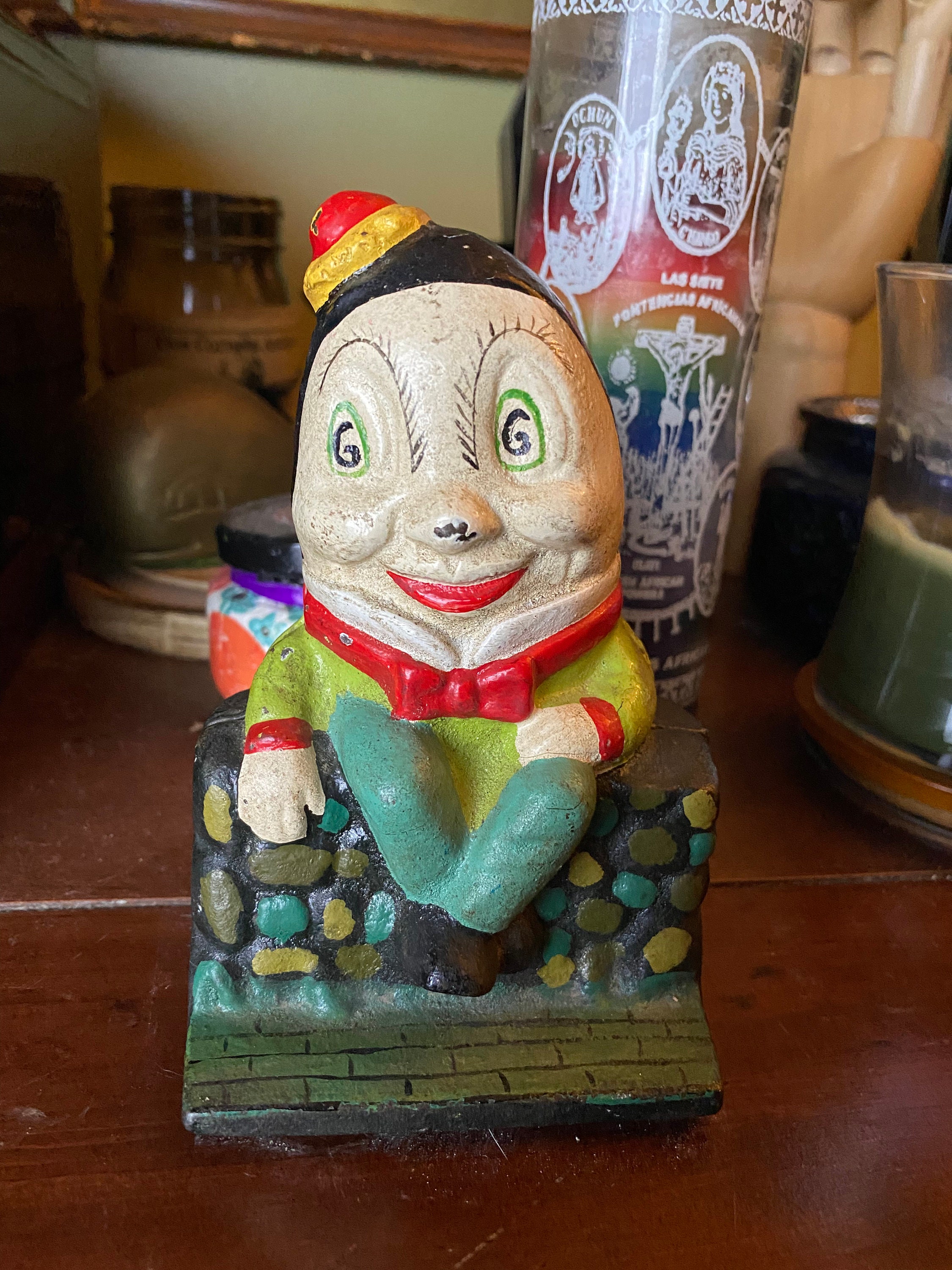 Vintage Style Humpty Dumpty Cast Iron Coin Bank - Etsy UK