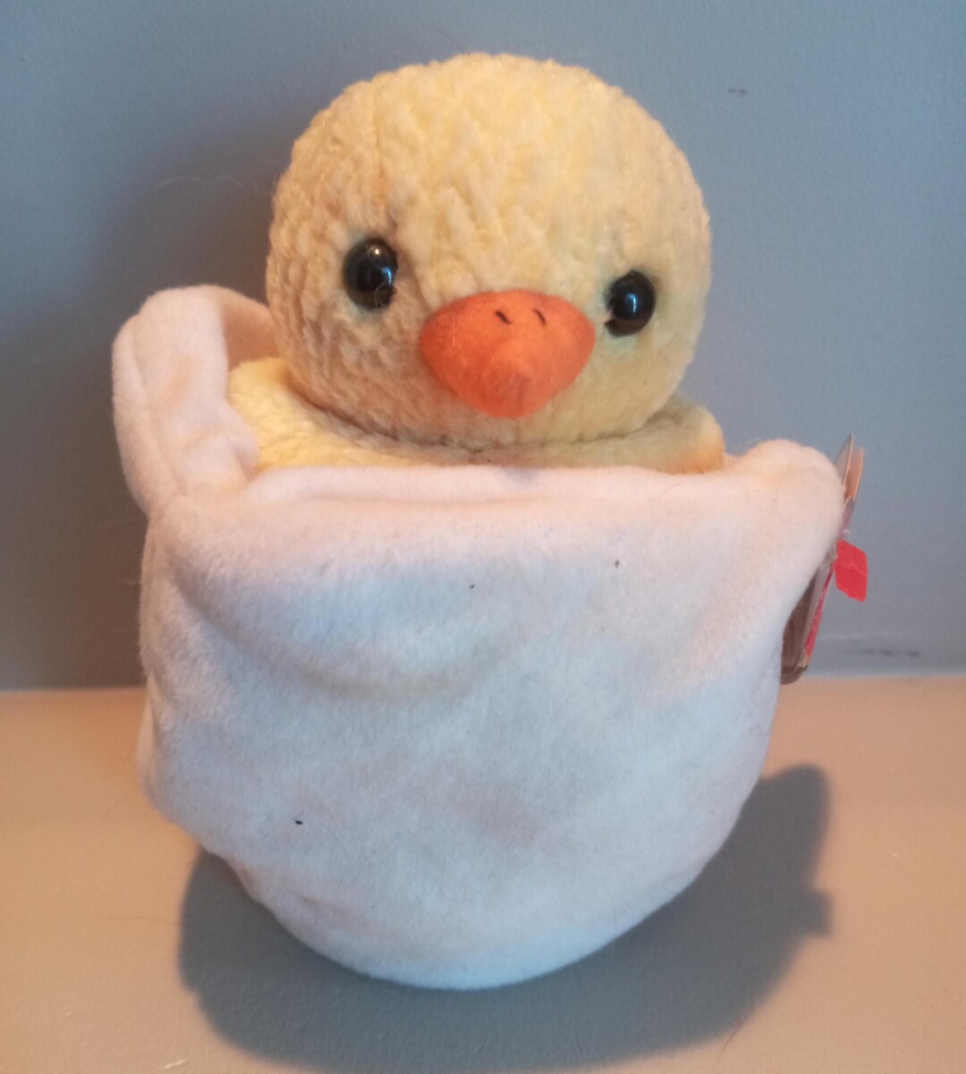 Ty Beanie Baby Eggbert the Chick in an Egg 1998/1999 Collectable ...
