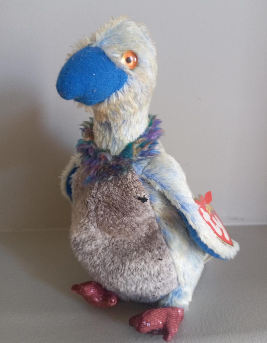 Ty Beanie Babies Buzzy the Buzzard Bird Mint Vintage Plush Toy 6 Inches ...