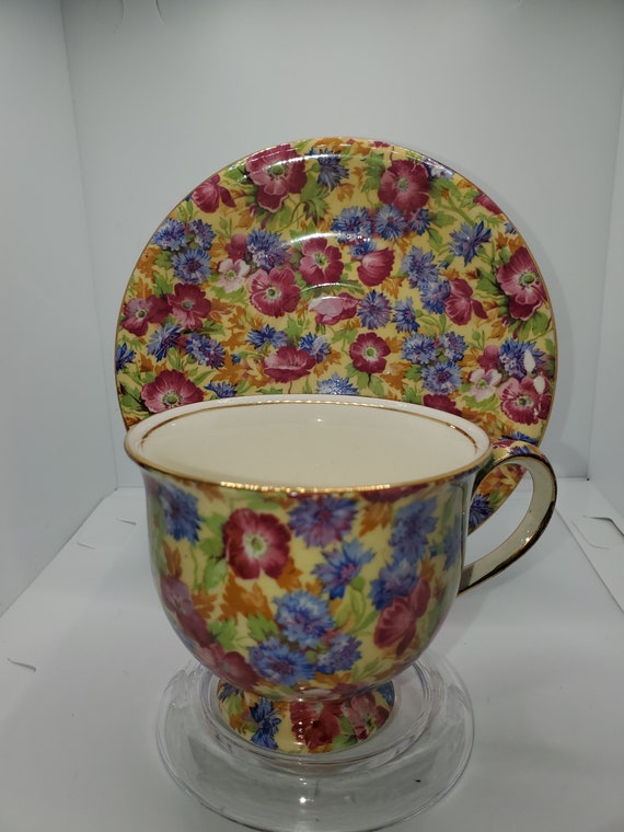 Royal Winton Grimwades Chintz royalty Pattern - Etsy