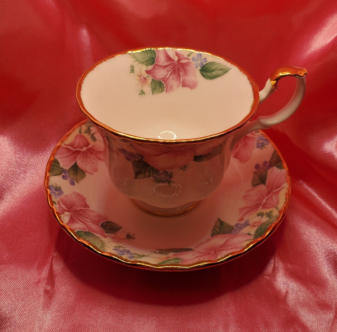 Royal Albert lydia Tea Cup and Saucer - Etsy