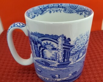 Italian Blue Mug - Etsy