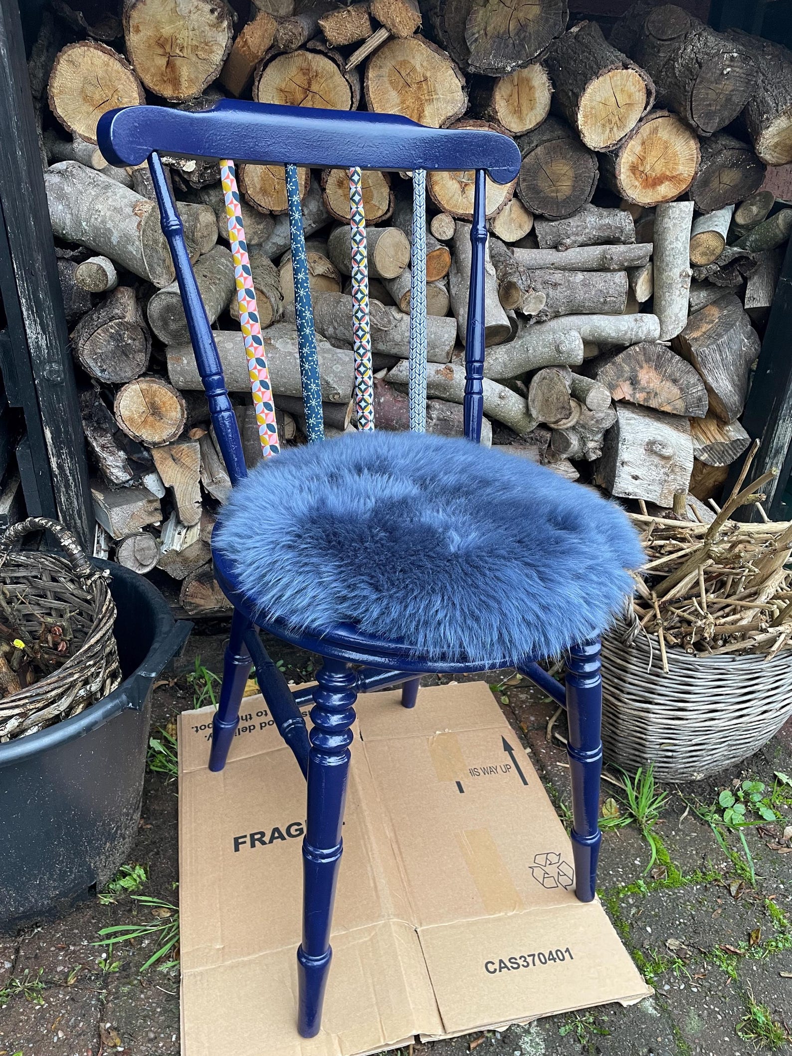 Upcycled Swedish Ibex Penny Chair 1950s - Etsy