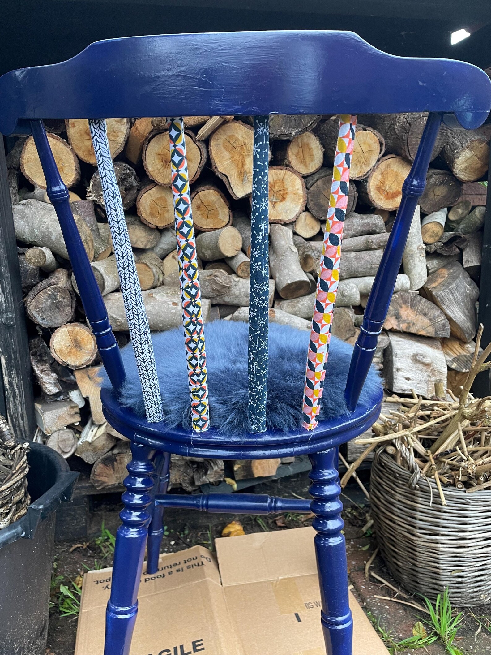 Upcycled Swedish Ibex Penny Chair 1950s - Etsy