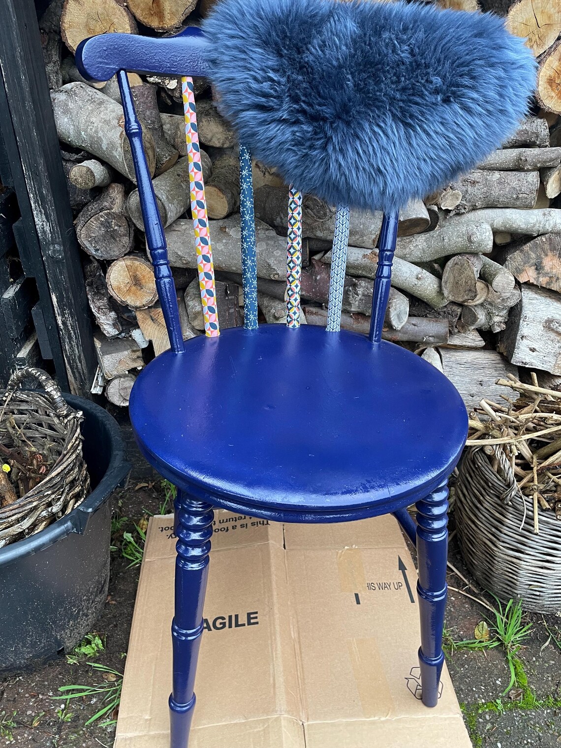 Upcycled Swedish Ibex Penny Chair 1950s - Etsy