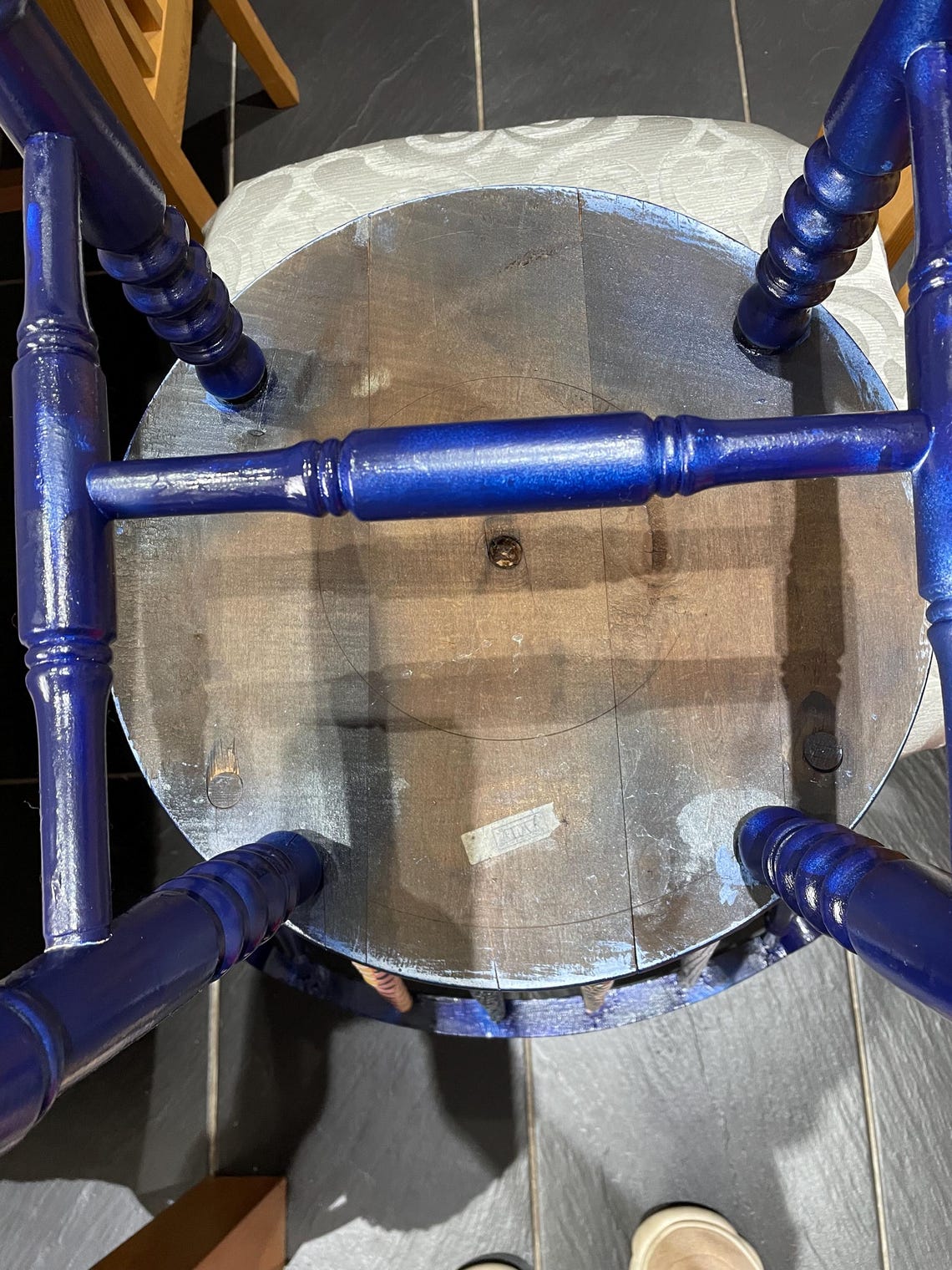 Upcycled Swedish Ibex Penny Chair 1950s - Etsy