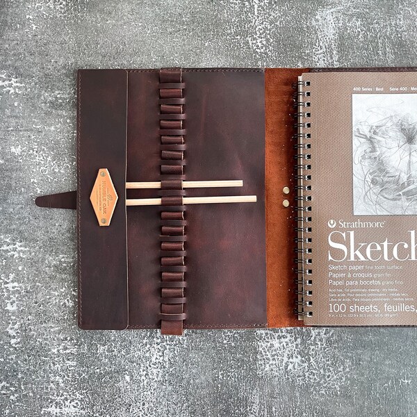 Shop Leather Sketchbook - Etsy