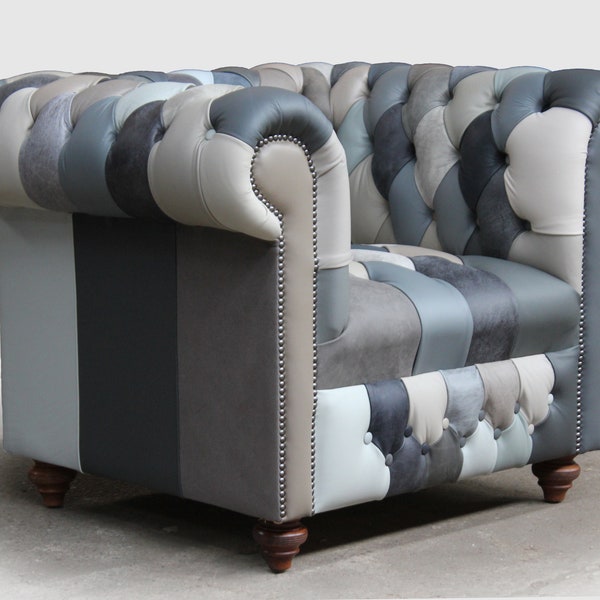 Patchwork Chair - Etsy UK