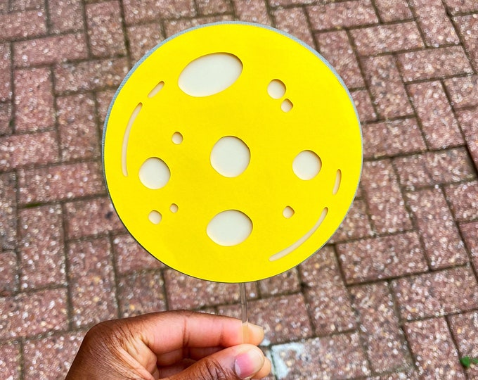 Moon Cake Topper, Full Moon Topper, Space Moon Cake Topper - Etsy