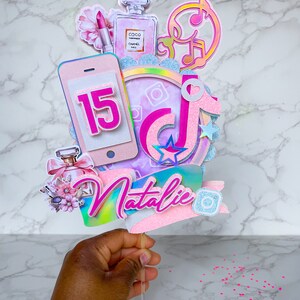 Social Media Birthday Cake Topper, Influencer Cake Topper - Etsy UK
