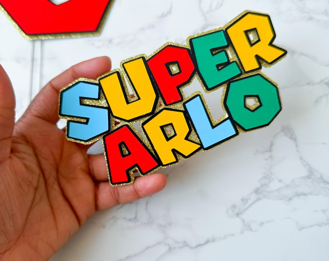 Printable Super Mario Bros Favor Tags - Cute Thank You Tags - Mario ...