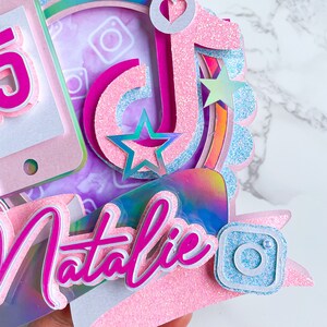 Social Media Birthday Cake Topper, Influencer Cake Topper - Etsy UK