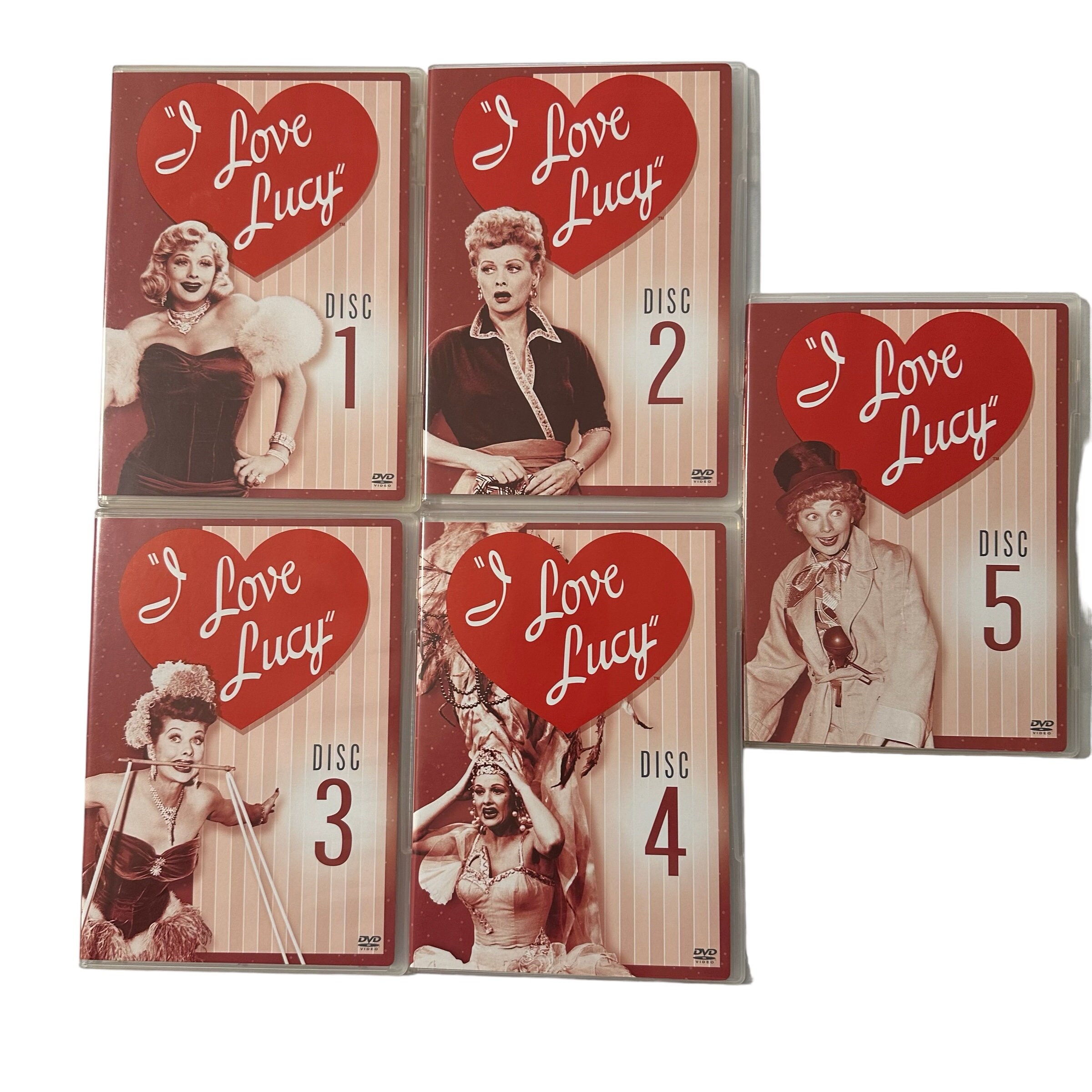 I Love Lucy DVD Set 5 Dics Set All Original Season 4 Episodes - Etsy