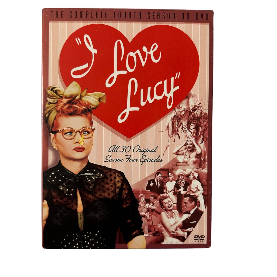 I Love Lucy DVD Set 5 Dics Set All Original Season 4 Episodes - Etsy