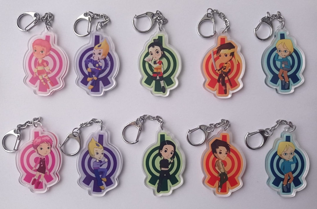 Fanart Code Lyoko Acrylic Keychain / Acrilic Keychain - Etsy
