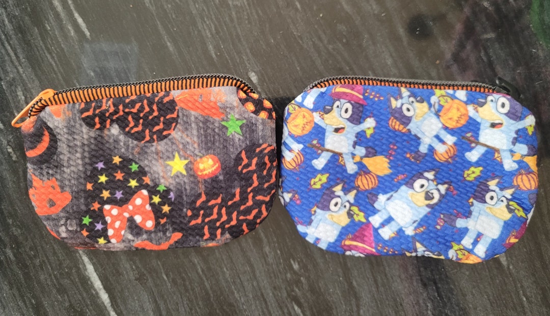 Halloween Character Coin Purses - Etsy