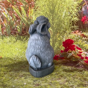 Standing Bunny Statue - Sterling Statuary | Handmade Brand New Solid ...