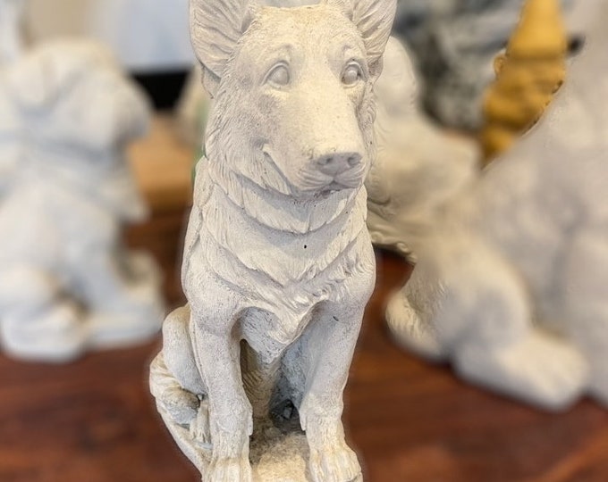 German Shepherd Statue, Concrete Dog Statues, Cement Statue, Police ...