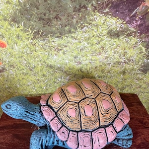 Concrete Turtle Statue - Etsy