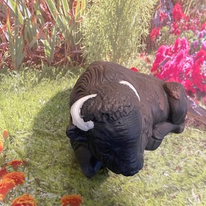 Bison Statue - Sterling Statuary | Handmade Brand New Solid Concrete ...