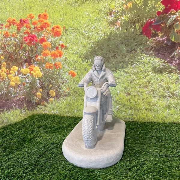 Motorcycle Sculpture - Etsy