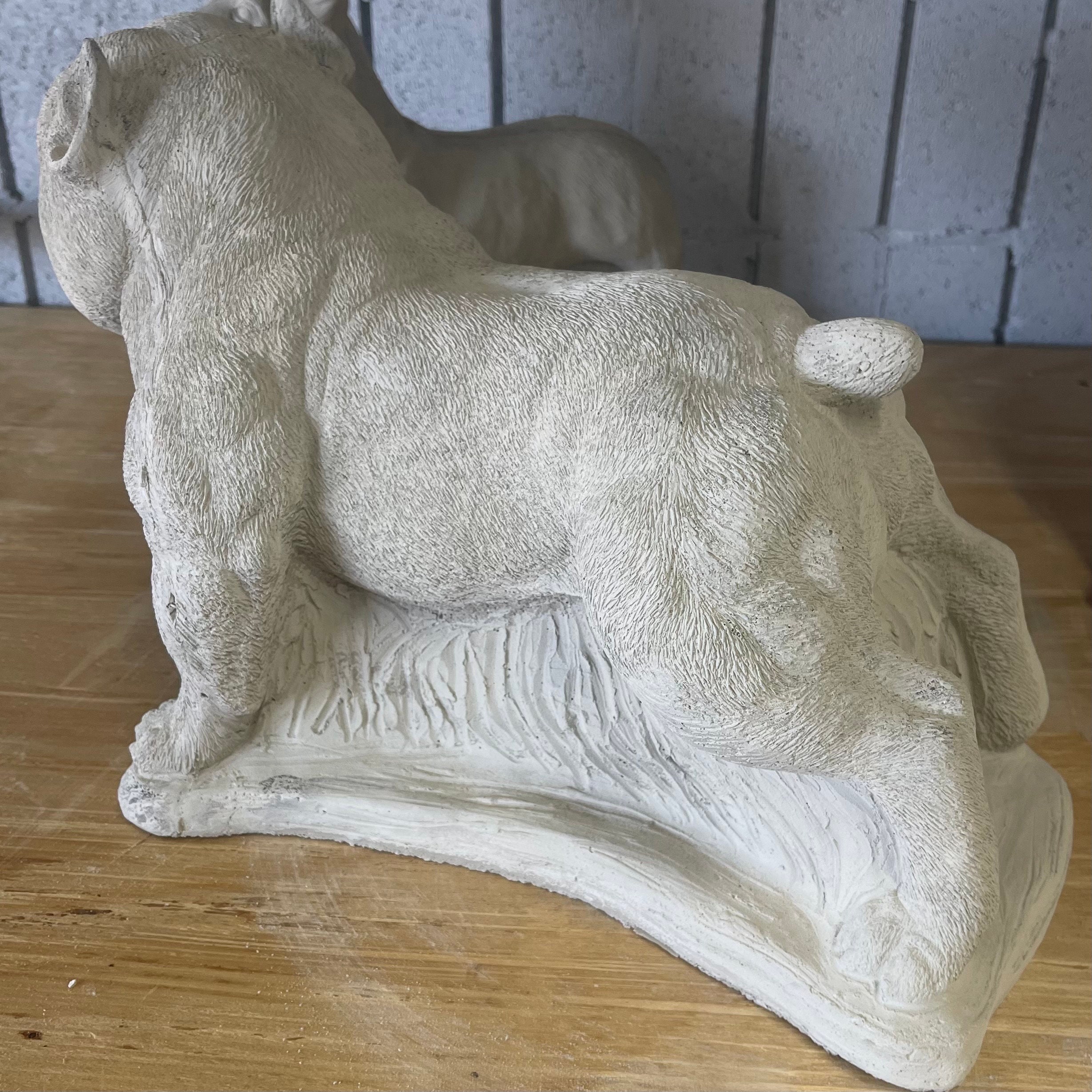 XL Bully Statue - Sterling Statuary | Handmade Brand New Solid Concrete ...