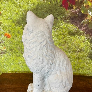 Cat Statue - Sterling Statuary | Handmade Brand New Solid Concrete ...