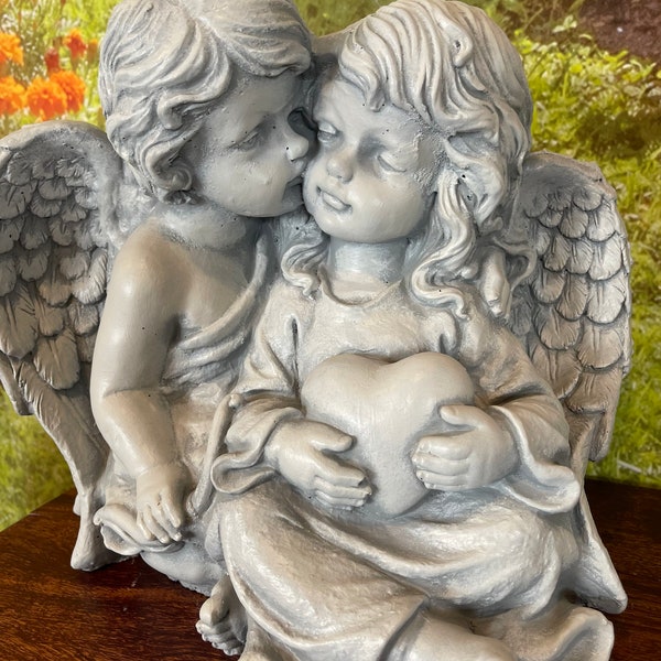 Angel Boy Garden - Etsy