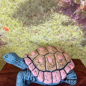 Concrete Turtle Statue - Etsy