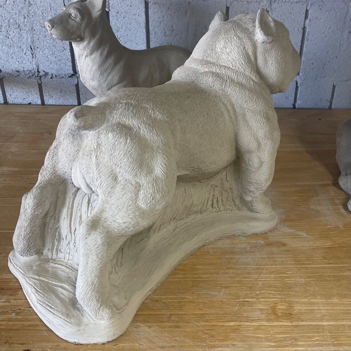 XL Bully Statue - Sterling Statuary | Handmade Brand New Solid Concrete ...