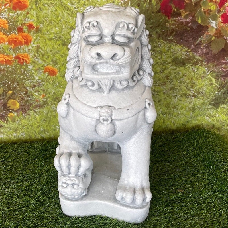 Large Foo Dogs Statue - Etsy