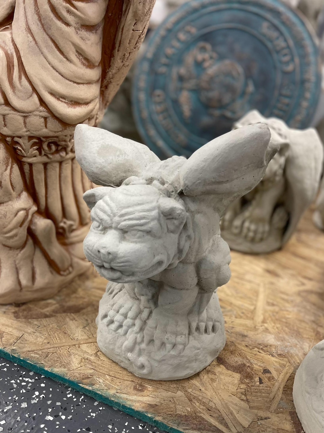 Small Gargoyle Statue - Sterling Statuary | Handmade Brand New Solid ...