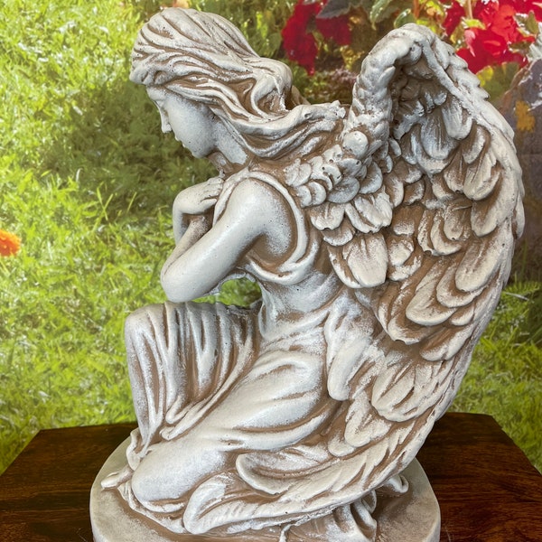 Large Outdoor Angel Statue - Etsy