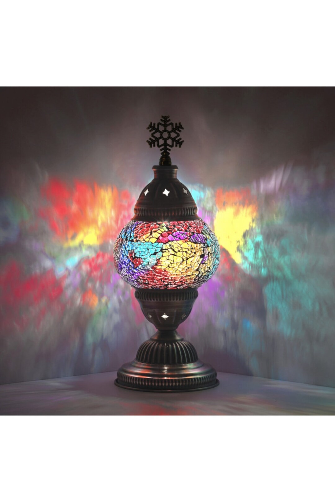 Moroccan Mosaic Turkish Lighting, Table Lamp, Authentic Home Decoration ...